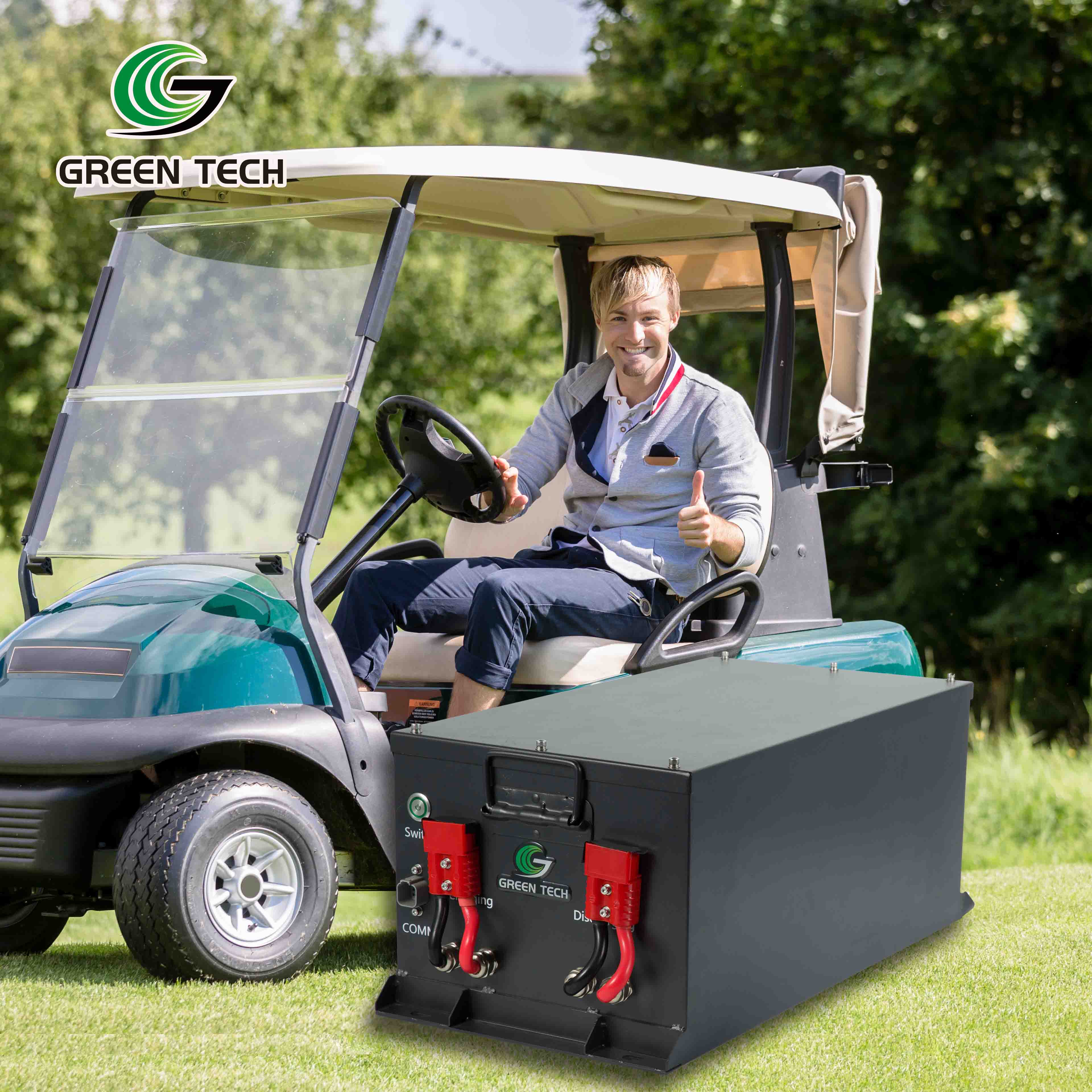 Power Your Golf Cart with Greentech Graphene Supercapacitor Battery ...